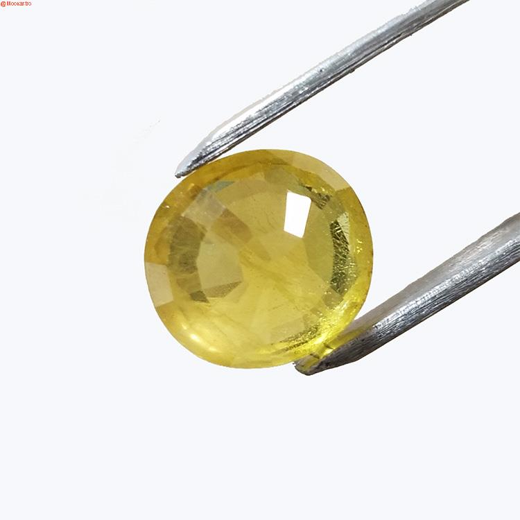Buy Yellow Sapphire – Pukhraj (Bangkok) Medium Size online